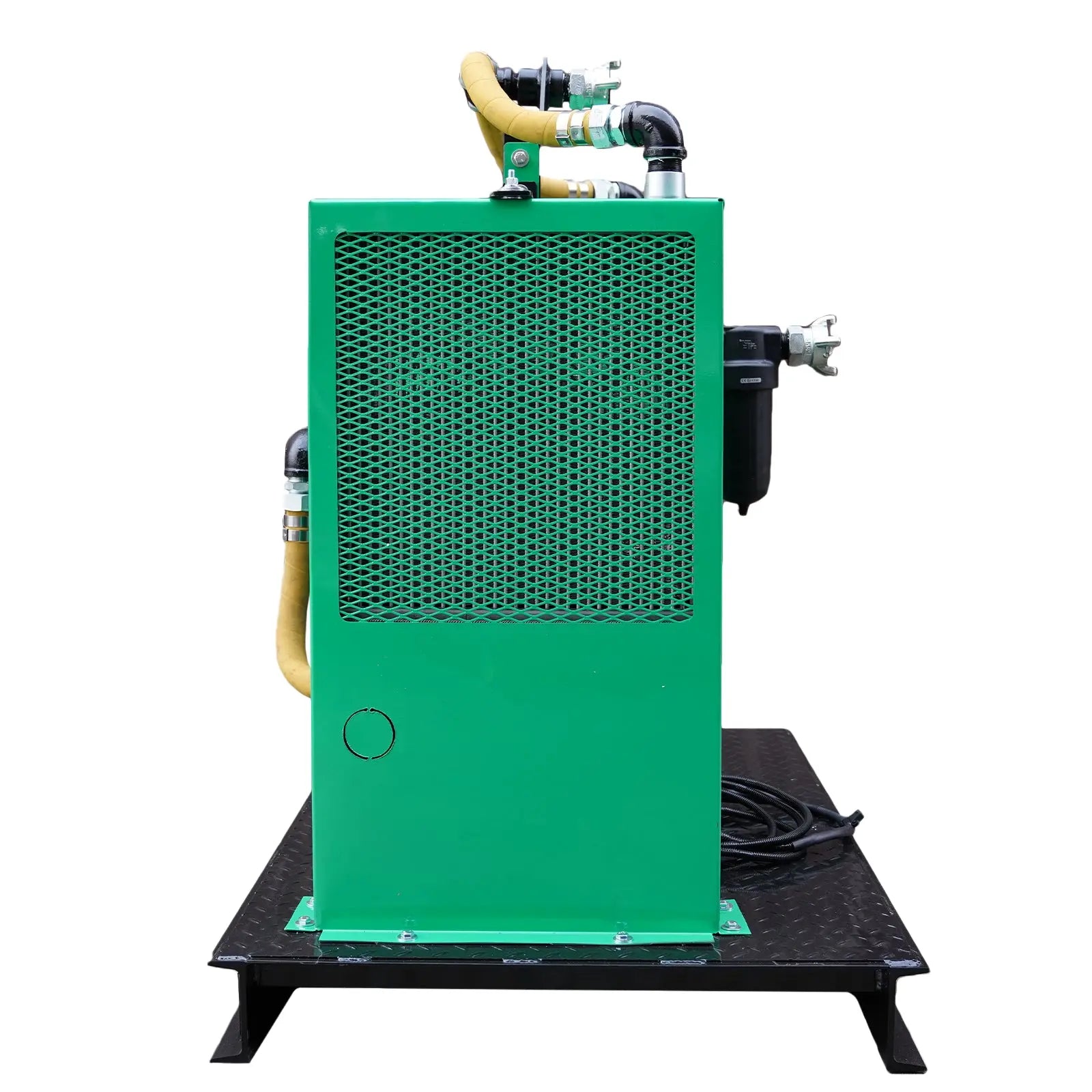 Dual-Fan Aftercooler | 500 SCFM with Moisture Trap - Dustless
