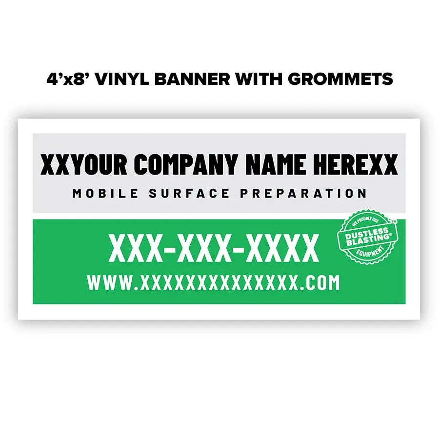 Vertical Trade Show Banner