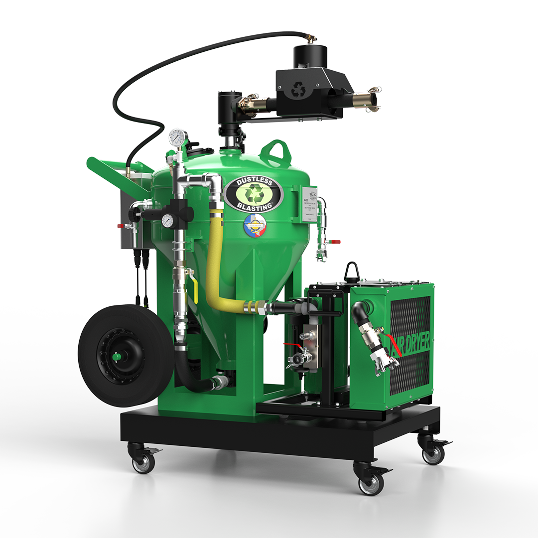 DB500® Compressor-Ready Cart - Abrasive Blaster & ADCS